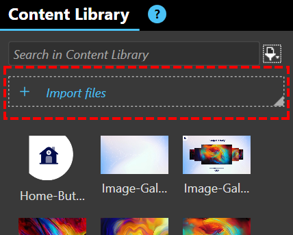 "Image Gallery": Add your own images – Intuiface Help Center