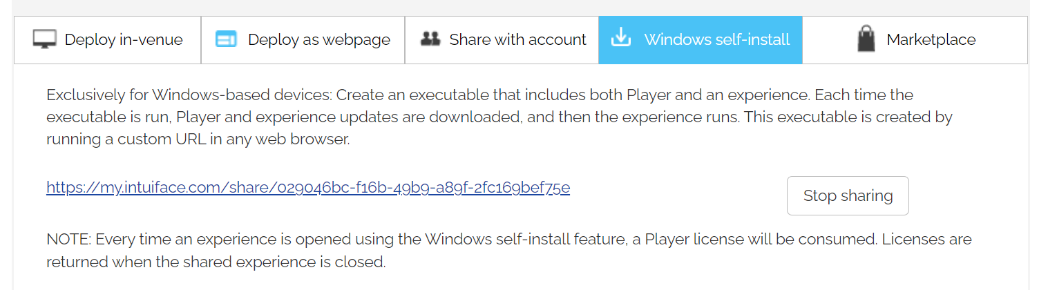 Creating an experience self-installer for Windows – Intuiface Help Center
