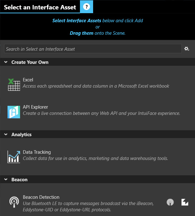 Interface Asset - General Concepts – Intuiface Help Center