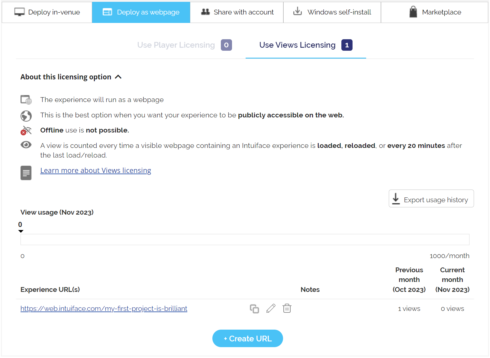 Deploying experiences to the web – Intuiface Help Center