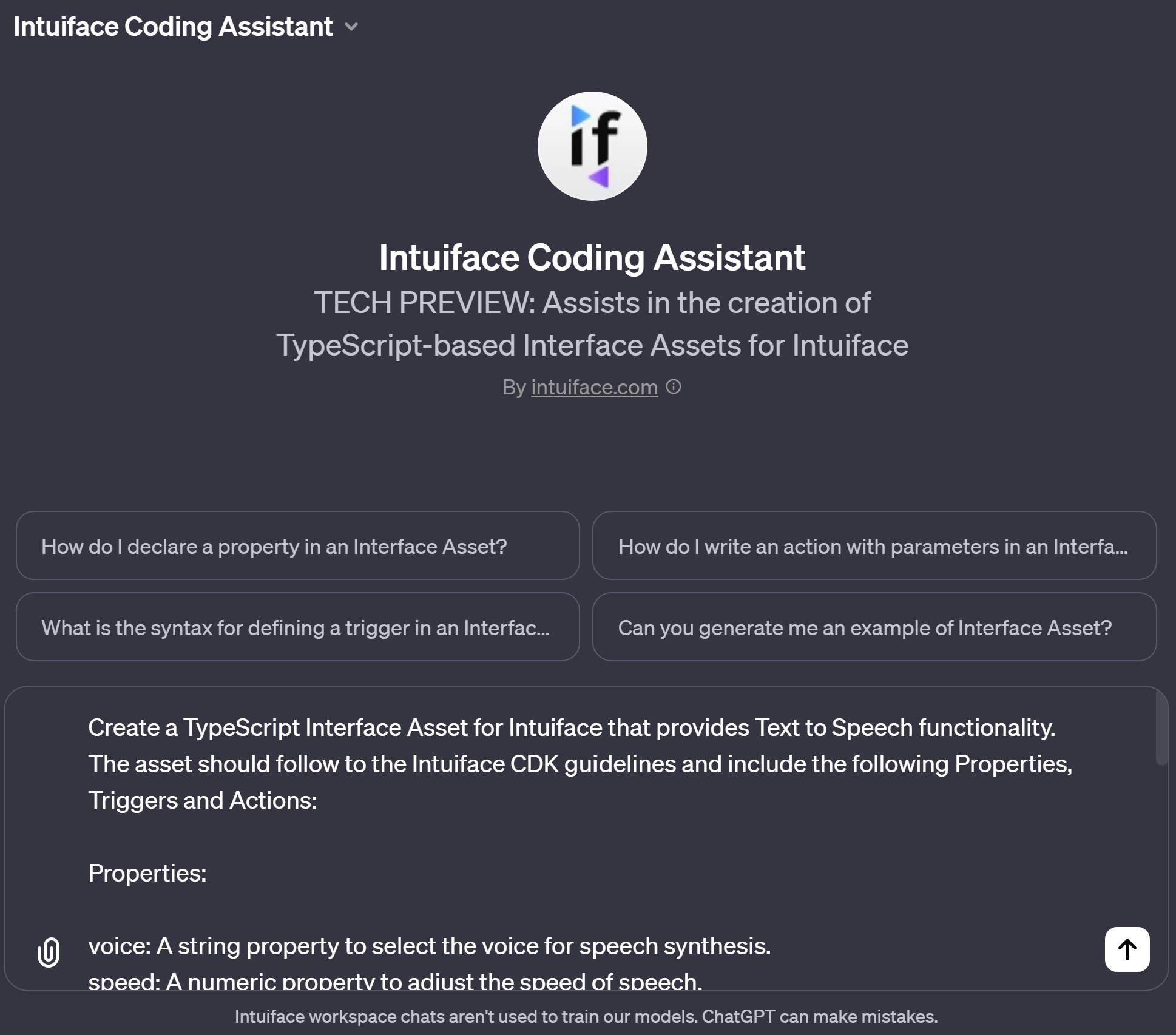 Create A Custom Interface Asset Using Typescript Intuiface Help Center