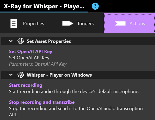 Interface Asset Whisper Intuiface Help Center