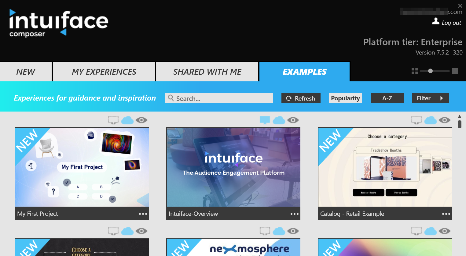 Intuiface Examples catalog – Intuiface Help Center