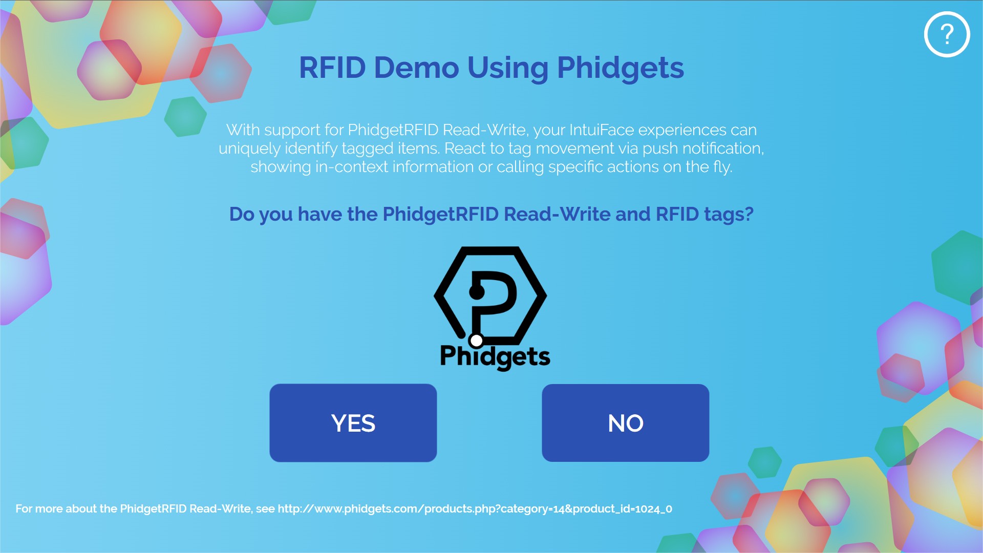"Exploring RFID Technology" Sample – Intuiface Help Center