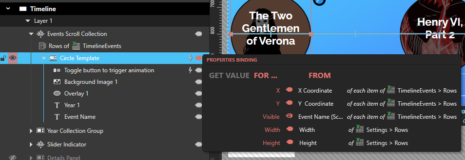 "Timeline Example" Sample – Intuiface Help Center
