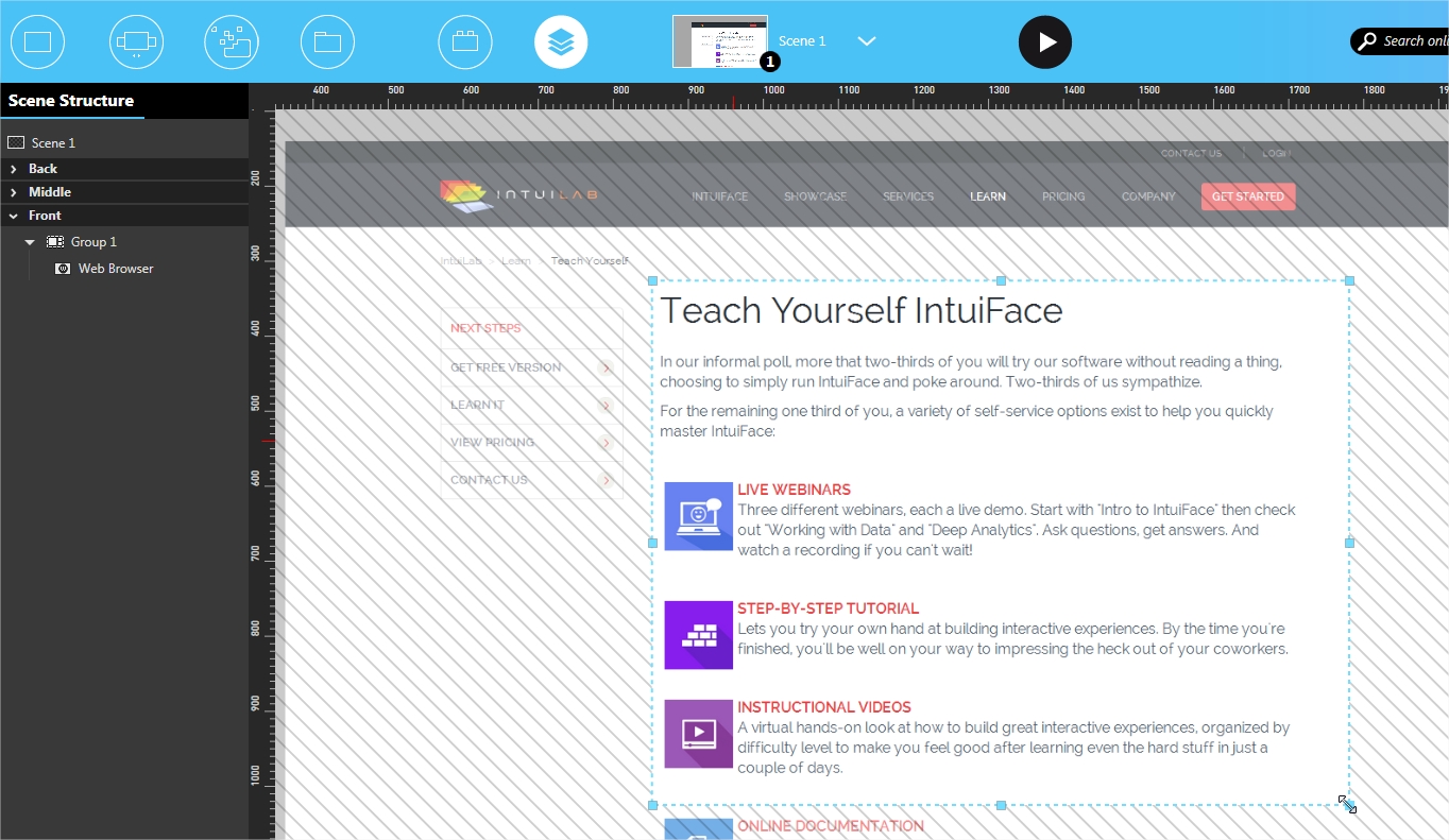 Various Tips – Intuiface Help Center