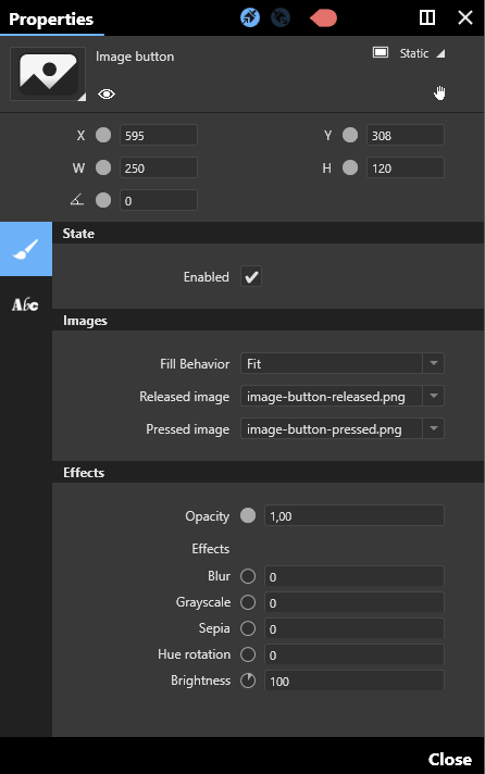 Image Button – Intuiface