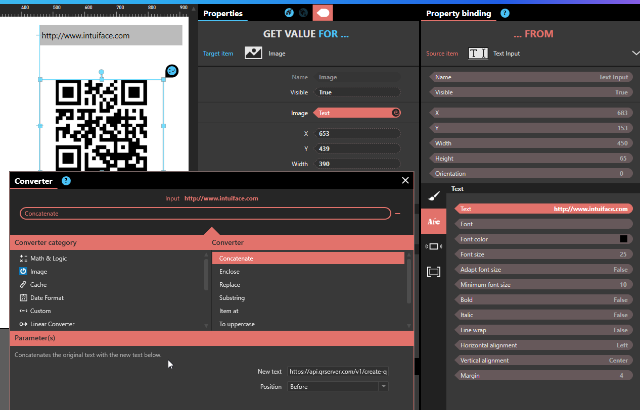 Interface Asset - QR Code – Intuiface Help Center