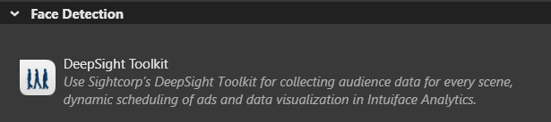 Interface Asset - Audience Measurement with Sightcorp DeepSight – Intuiface