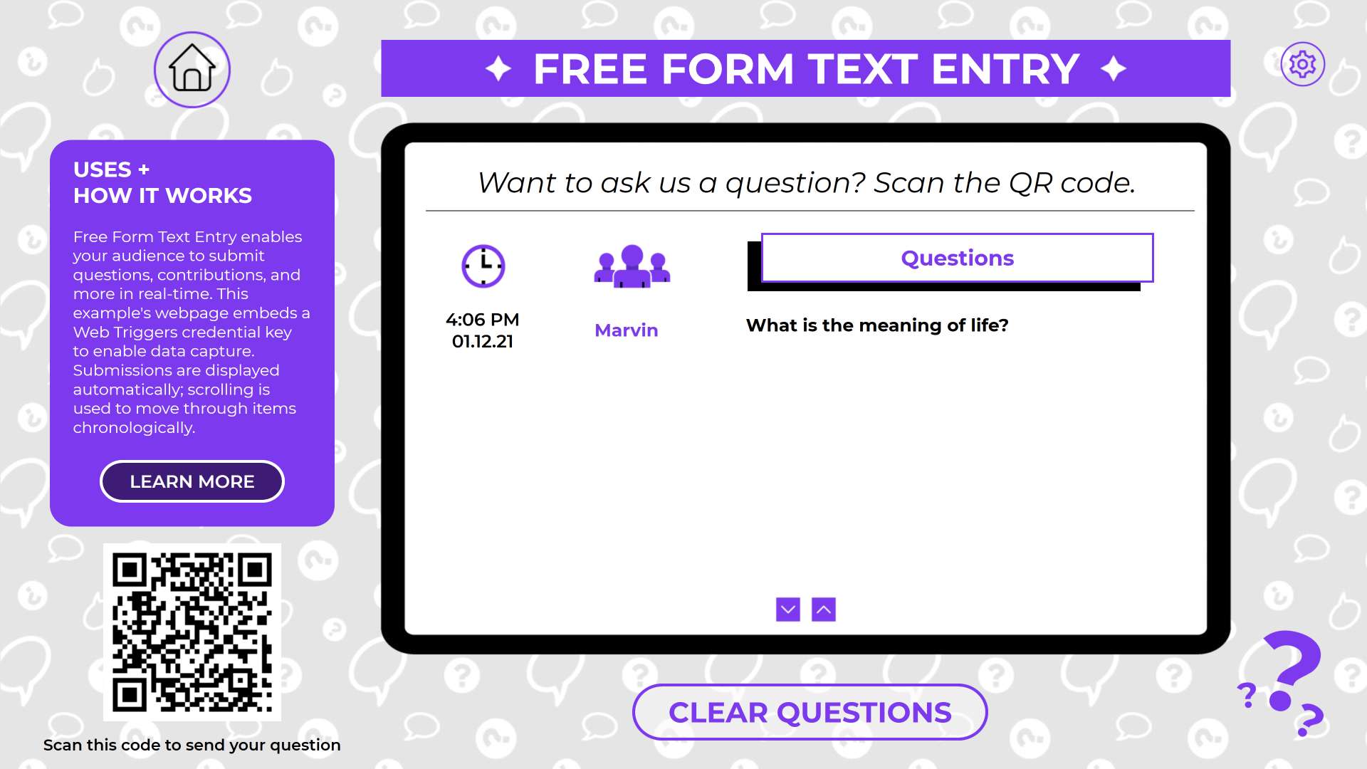"Mobile-Driven Data Entry" Sample – Intuiface Help Center