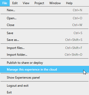 Creating an experience self-installer for Windows – Intuiface Help Center