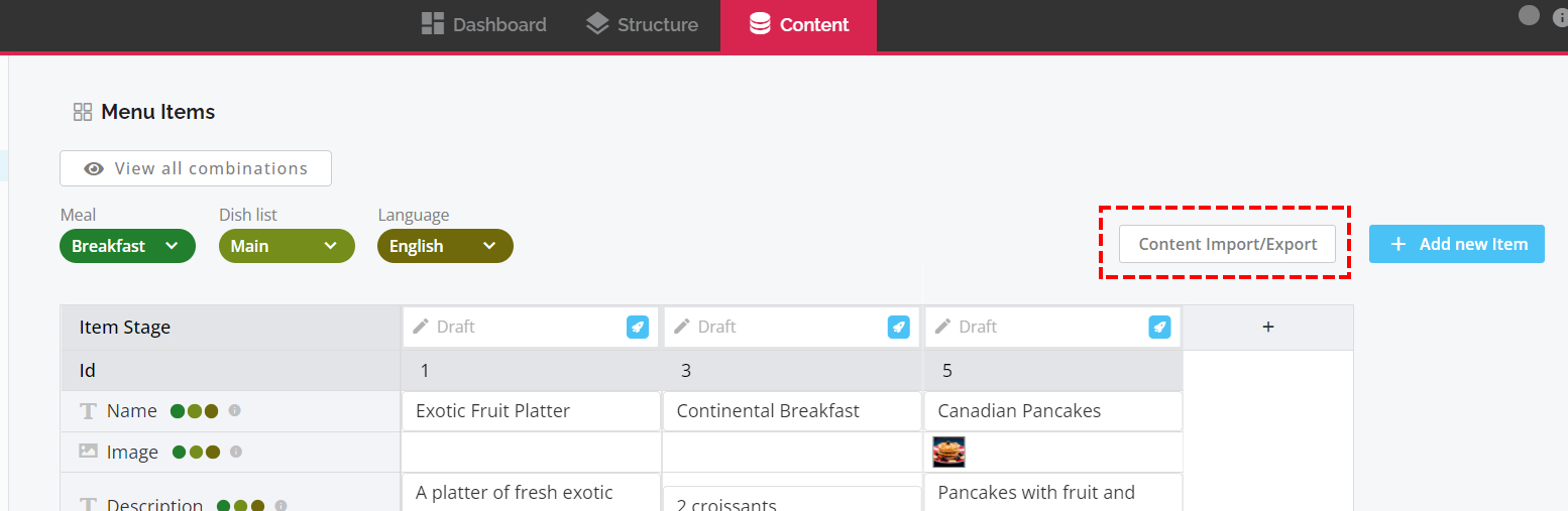 Import content into a collection using a CSV file – Intuiface Help Center