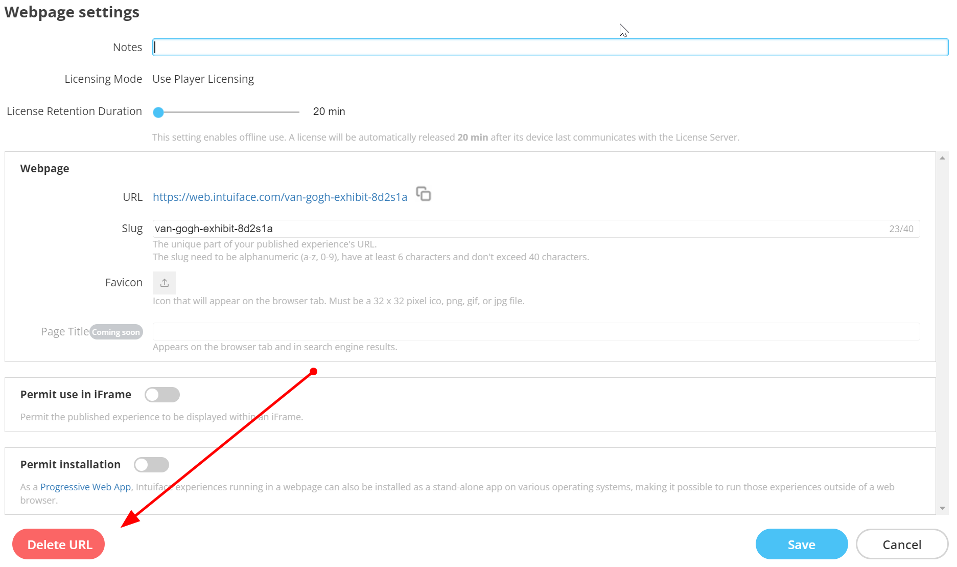 Deploying experiences to the web – Intuiface Help Center